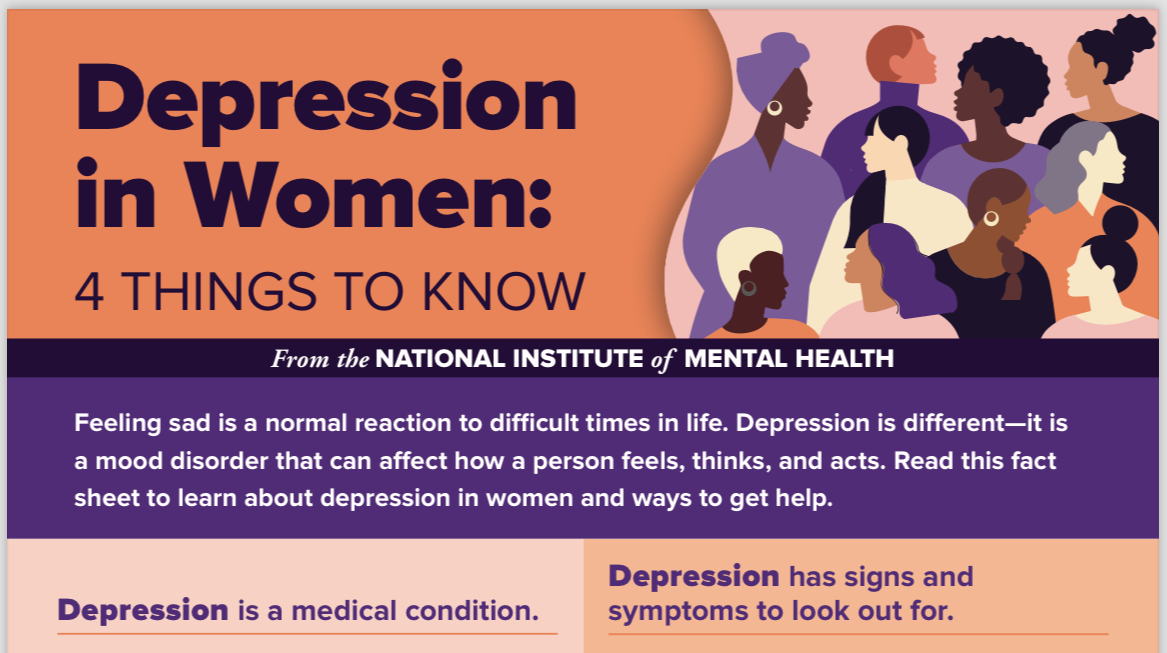 Depression in Women: 4 THINGS TO KNOW – AdultMentalHealth.org